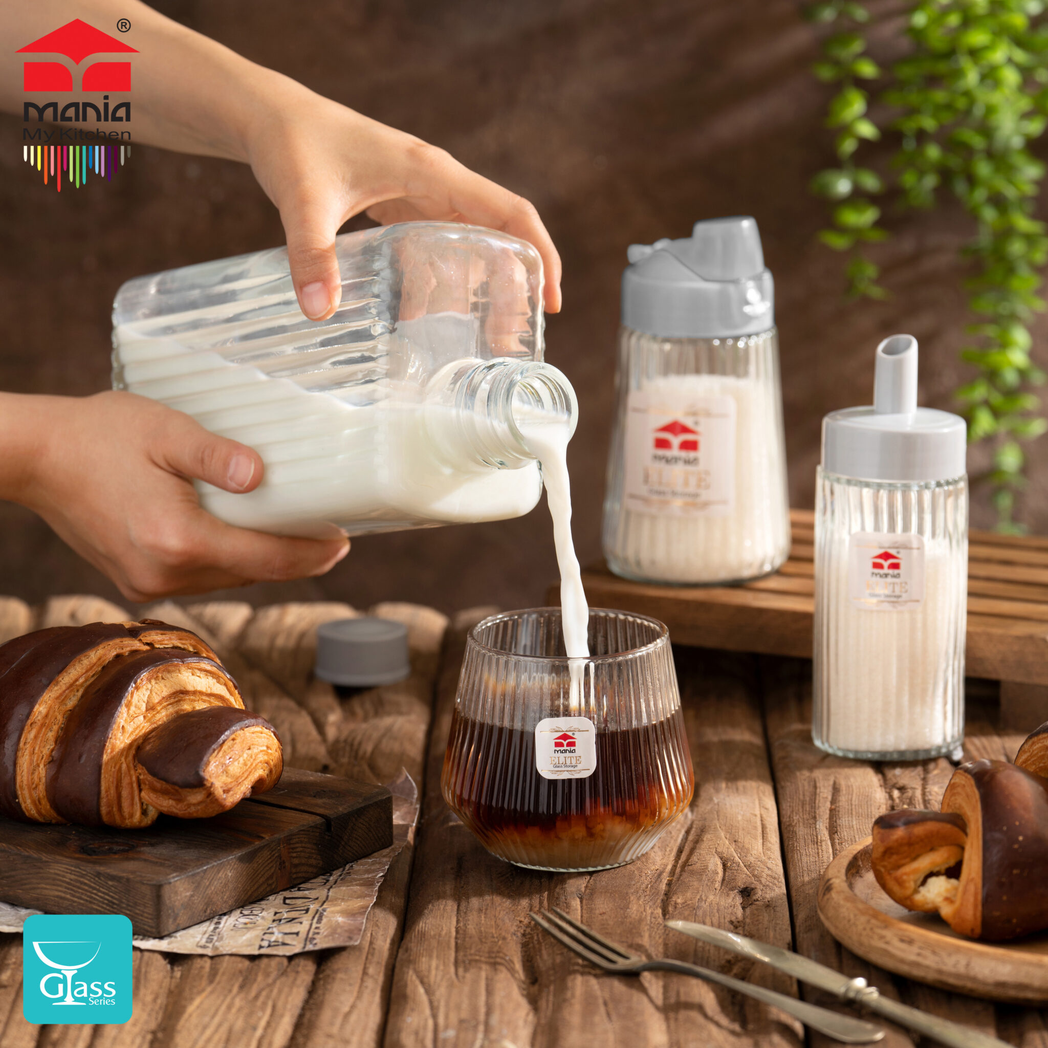 Elite Sugar Dispenser(Glass) - Mania; A New Experience in Healthy and ...